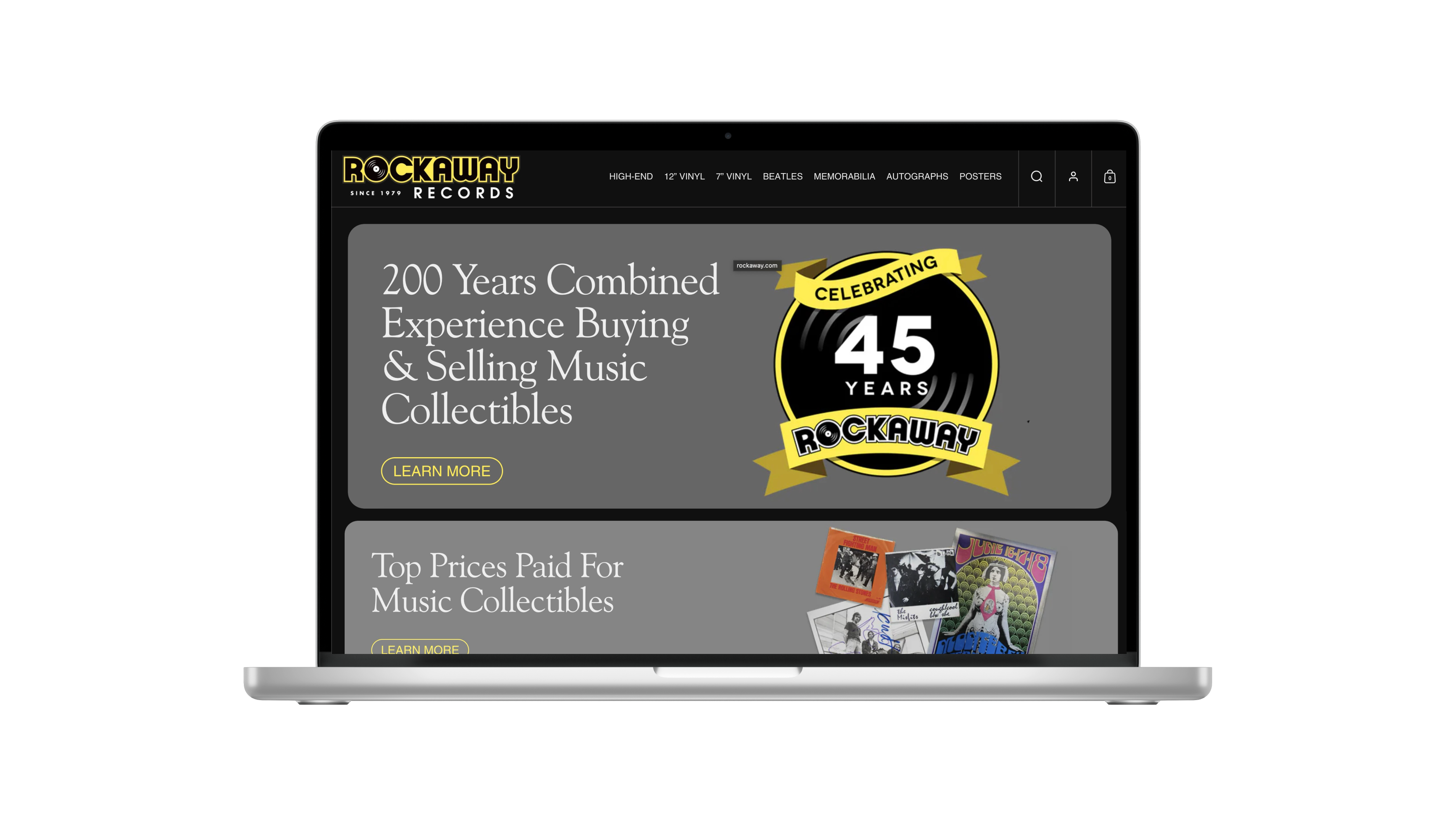 Rockaway Records Case Study | ATAK Interactive